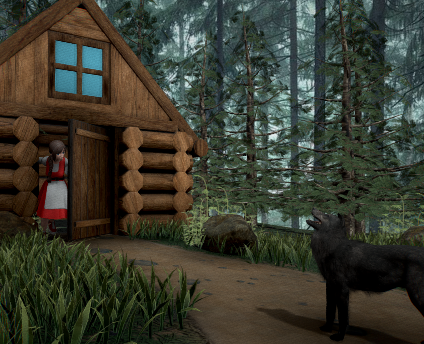 Little Red Riding Hood - Fairy Tale - Experiences on ARLOOPA